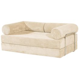 P & B Schlafsofa, Beige, Textil, 180x70x100 cm, Bsci, Kinderzimmer & Jugendzimmer, Jugendm&ouml;bel, Jugendsofas