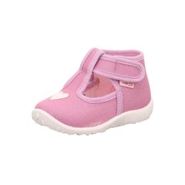 Superfit Hausschuh SPOTTY in Rosa | Gr.: 21