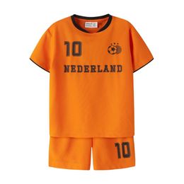 name it Shorts-Set in Vibrant Orange | Gr.: 92