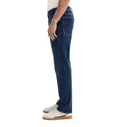 Marc O'Polo MARC O'POLO Herren Regular-fit-Jeans "aus Bio-Baumwoll-Mix"dunkelblau, Gr. 32, unifarben, Obermaterial: 90% Baumwolle, 9% Polyester, 1% Elasthan,