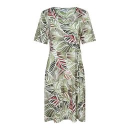 More & More More & More unkompliziertes Jersey-Schlupfkleid in leaves print | Gr.: 36