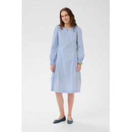 CULTURE Kleid CUart Feminine in Blue Stripe | Gr.: M