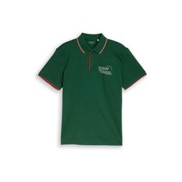 Tom Tailor Poloshirt Herren Gr&ouml;&szlig;e XL dunkelgr&uuml;n / rot / wei&szlig;