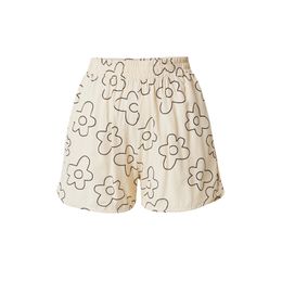 Urban Classics Pants female size 36 Beige / Black
