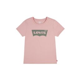 Levi's Kids T-Shirt 'BATWING' M&auml;dchen Gr&ouml;&szlig;e 98 grau / altrosa