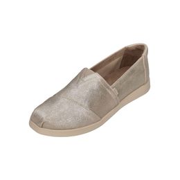 Toms Shoes TOMS Espadrilles ALPARGATA PLUS in silberfarben | Gr.: 39