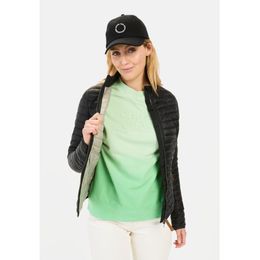Camel Active Leichte Steppjacke aus recyceltem Polyamid in Schwarz | Gr.: 38