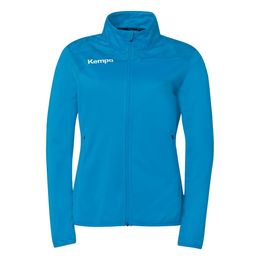 Kempa Damen Trainingsjacke "Trainingsjacke Athletics 29 Poly Women", blau, Gr. XL, Obermaterial: 100% Polyester Pol. recyc.., Jacken