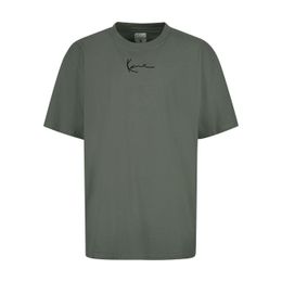 Karl Kani Herren T-Shirt "Karl Kani Small Signature Essential Tee", gr&uuml;n, Gr. XS, bedruckt, 100% Baumwolle, Shirts