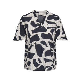 Only Carmakoma Bluse 'CARMisia' Damen Gr&ouml;&szlig;e XXXL navy / wei&szlig;
