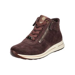 Ara Damen Sneaker "Ara Sneaker Veloursleder", Gr. 44marone, Veloursleder, Schuhe