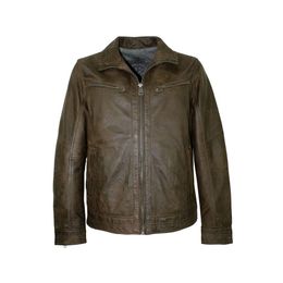 Maddox Lederjacke Lammnappa antik in Braun | Gr.: 48