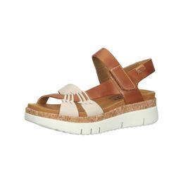 Pikolinos Strap Sandals 'Palma' female size 36 Cognac / White