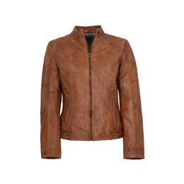 Maddox Lederjacke Lammnappa in Cognac | Gr.: 46