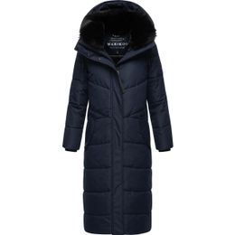 Marikoo Damen Steppmantel "Hingucker XIV-1", blau, Gr. XL, Obermaterial: 100% Polyester. Innenfutter: 100% Polyester. &Auml;rmelfutter: 100% Polyester.