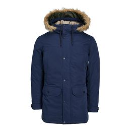 Jack & Jones JACK & JONES Winter Parka 'Winner' male size XXXL Navy / Light brown