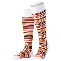 Falke Kinder Kniestr&uuml;mpfe "Microblock", Gr. 41, wei&szlig;, Obermaterial: 91% Baumwolle CO. 6% Polyamid PA. 3% Elasthan EL., Socken