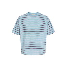 Jack & Jones Plus Jack & Jones Plus T-Shirt 'JORSAVONA' Herren Gr&ouml;&szlig;e XXXL hellblau / karminrot