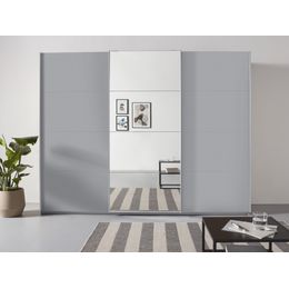 Kleiderschrank OTTO HOME, B:271cm H:210cm T:62cm, grau, Holzwerkstoff, Kinderzimmer, Schr&auml;nke, "Mehrzweckschrank Aktenschrank M&ouml;bel Mietswohnung