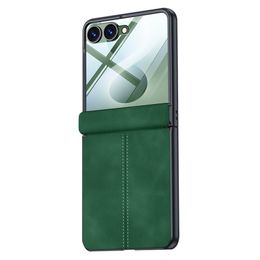 Wigento + 9H Schutzglas f&uuml;r Samsung Galaxy Z Flip8 Scharnier Schutz