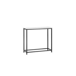 sobuy Konsolentisch Flur Schwarz 80x29,5x74,5cm Vintage