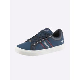 Kangaroos Damen Sneaker, Gr. 38, blau, Lederimitat, Schuhe
