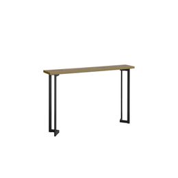 sobuy Konsolentisch Flur Schwarz 119,5x19,5x75cm Industriell