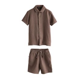 next Set Jungen Gr&ouml;&szlig;e 152 schoko