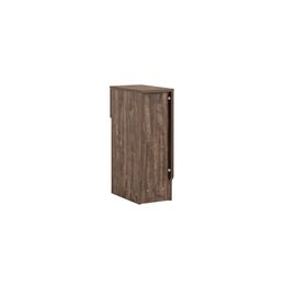 sobuy Nachttisch mit 1 Schublade Braun 35,1x20,1x60,3cm Modern