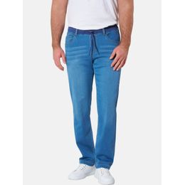 Jan Vanderstorm Herren Schlupfjeans "Schlupfjeans HARLUND", blau, Gr. 54, Obermaterial: 60% Baumwolle CO. 38% Polyester COOLMAX PES(Coolmax). 2%