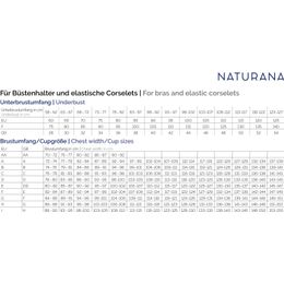 Naturana Damen Minimizer-BH "Minimizer", Gr. 100cranberry, Jacquard, Obermaterial: 93% Polyamid, 7% Elasthan, BHs, Shaping-Effekt, breite Tr&auml;ger,