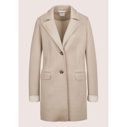 Madeleine Mode MADELEINE Damen Kurzjacke "Longjacke Modische Longjacke aus Baumwollmix", wei&szlig;, Modern, Gr. 42, Obermaterial: 96% Viskose CV. 4% Elasthan EL., Jacken