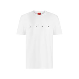 Hugo T-Shirt 'Dorosi' Herren Gr&ouml;&szlig;e XXL blau / wei&szlig;