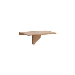 sobuy Wandklapptisch faltbar Dunkelbraun 60x40x26cm Funktional