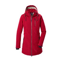 G.I.G.A. by Killtec Damen Softshellparka "GW 61 WMN SFTSHLL PRK", rot, Gr. 42, G.I.G.A. DX BY KILLTEC, Oberseite: 100% Polyester.R&uuml;ckseite: 100% Polyester.Futter: 100%