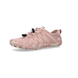 Damen Barfu&szlig;schuh, Dockers by Gerli, Gr. 38, rosa, Synthetik, Textil, Schuhe, Sneaker, Slipper, Freizeitschuh mit bequemen Vorfu&szlig;bereich