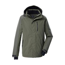 Killtec Herren Funktionsjacke "KOW 89 MN JCKT", gr&uuml;n, Gr. L, Obermaterial: 100% Polyester.Futter: 100% Polyester.F&uuml;llung: 100% Polyester, Jacken,