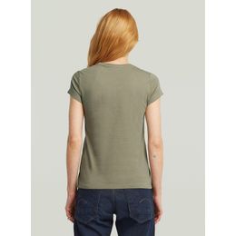 G-Star Raw G-STAR Damen T-Shirt "Eyben Slim Top 2.0"shamrock, Gr. M, Obermaterial: 100% Baumwolle, Shirts