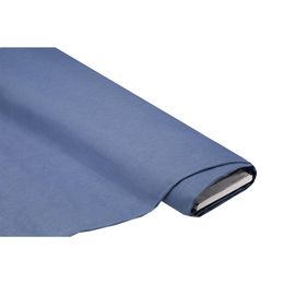 buttinette Hochwertiger Leinenstoff "Lino", blau