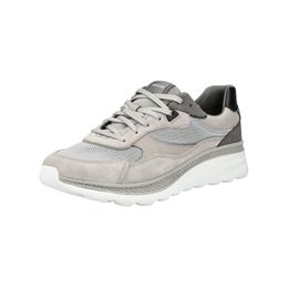 Geox Herren Sneaker "Geox Sneaker Lederimitat/Textil", Gr. 40, grau, Lederimitat, Textil, Schuhe