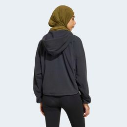 Damen Kapuzensweatshirt "W CT GL HALO FZ"schwarz, Gr. S, adidas Sportswear, Obermaterial: 100% Polyester, Sweatshirts, mit Rei&szlig;verschluss