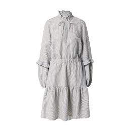IVY & OAK IVY OAK Shirt Dress 'DIORA' female size 36 Anthracite / mottled grey / White