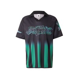Element Poloshirt 'EAXE' Herren Gr&ouml;&szlig;e S azur / smaragd / schwarz