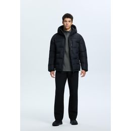 Icepeak Herren Steppjacke "Icepeak AMERI", schwarz, Gr. 52, Obermaterial: 100% Polyester, Jacken, wasserdicht, atmungsaktiv, winddicht,