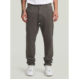 G-Star Raw G-STAR Herren Chinohose "Bronson 3.0 Slim Chino", grau, Gr. 32, Obermaterial: 67% Baumwolle, 30% Baumwolle, 3% Elasthan, Hosen