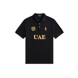 Polo Ralph Lauren Poloshirt Herren Gr&ouml;&szlig;e M gold / schwarz