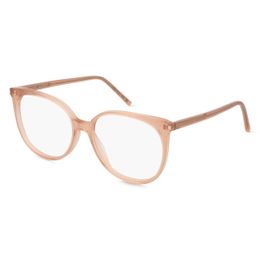 SAINT LAURENT SL 39 THIN ACETATE Brille Unisex | Fassung: Vollrand, Panto, Orange