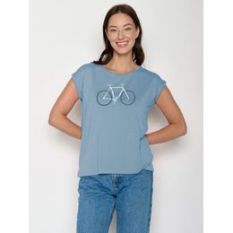 Greenbomb Timid Bike Handdrawn in Glacier Blue | Gr.: M