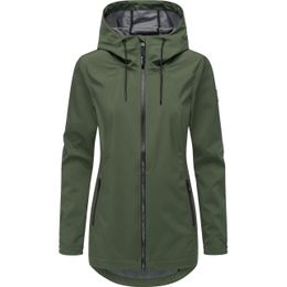 Ragwear Damen Kurzmantel "Zuzka Sport", gr&uuml;n, Basic, Gr. S, Obermaterial: 100% Polyester. Innenfutter: 100% Polyester, M&auml;ntel, Wasserdichter kurzer
