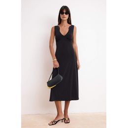Trendyol Kleid Damen Gr&ouml;&szlig;e 34 schwarz Sommerkleid